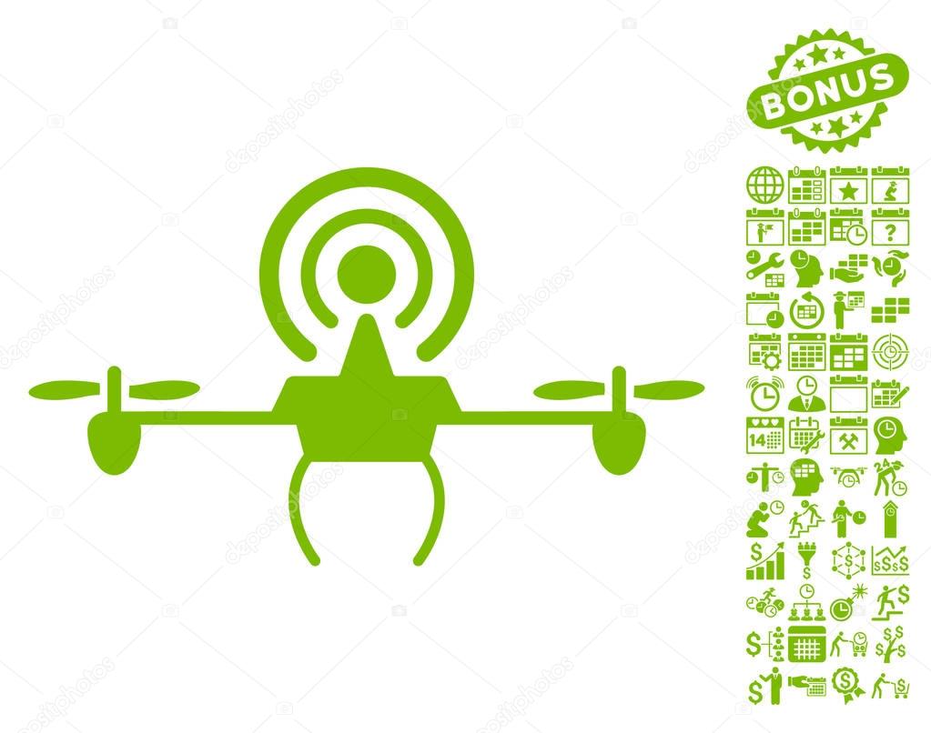 Wifi Repeater Drone Icon With Bonus — Stock Vector © ahasoft #130249416 Wifi Repeater Drone Icon With Bonus — Stock Vector © ahasoft #130249416