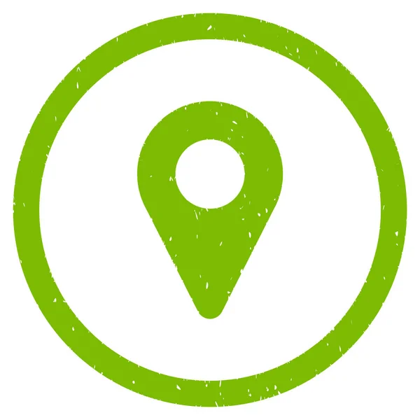 Map Marker flat eco green color icon Stock Vector by ©ahasoft 84568320