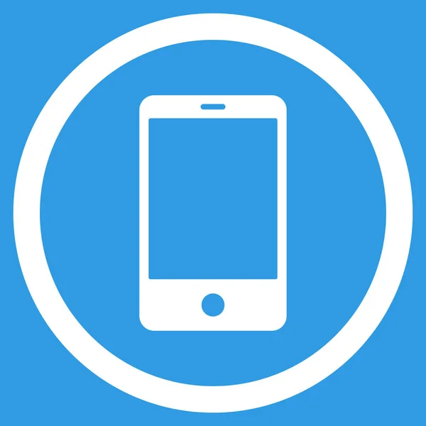 Blue Mobile Device Icon