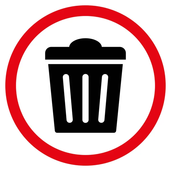 Flat Vector No Dustbin Icon Stock Vector Image by ©ahasoft #330654798