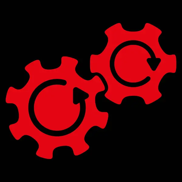 Red mechanical gears Stock Photos, Royalty Free Red mechanical gears ...