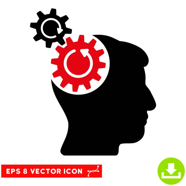 Head Cogs Rotation Vector Eps Icon — Stock Vector © ahasoft #127487830