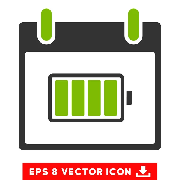 Battery Calendar Day Vector Eps Icon — Stock Vector © ahasoft #126961770