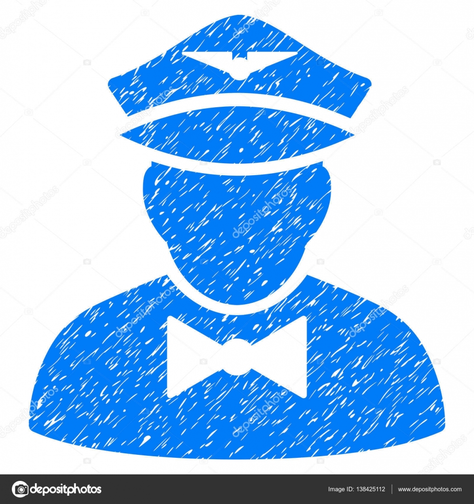 Airline Steward Grainy Texture Icon — Stock Vector © ahasoft #138425112