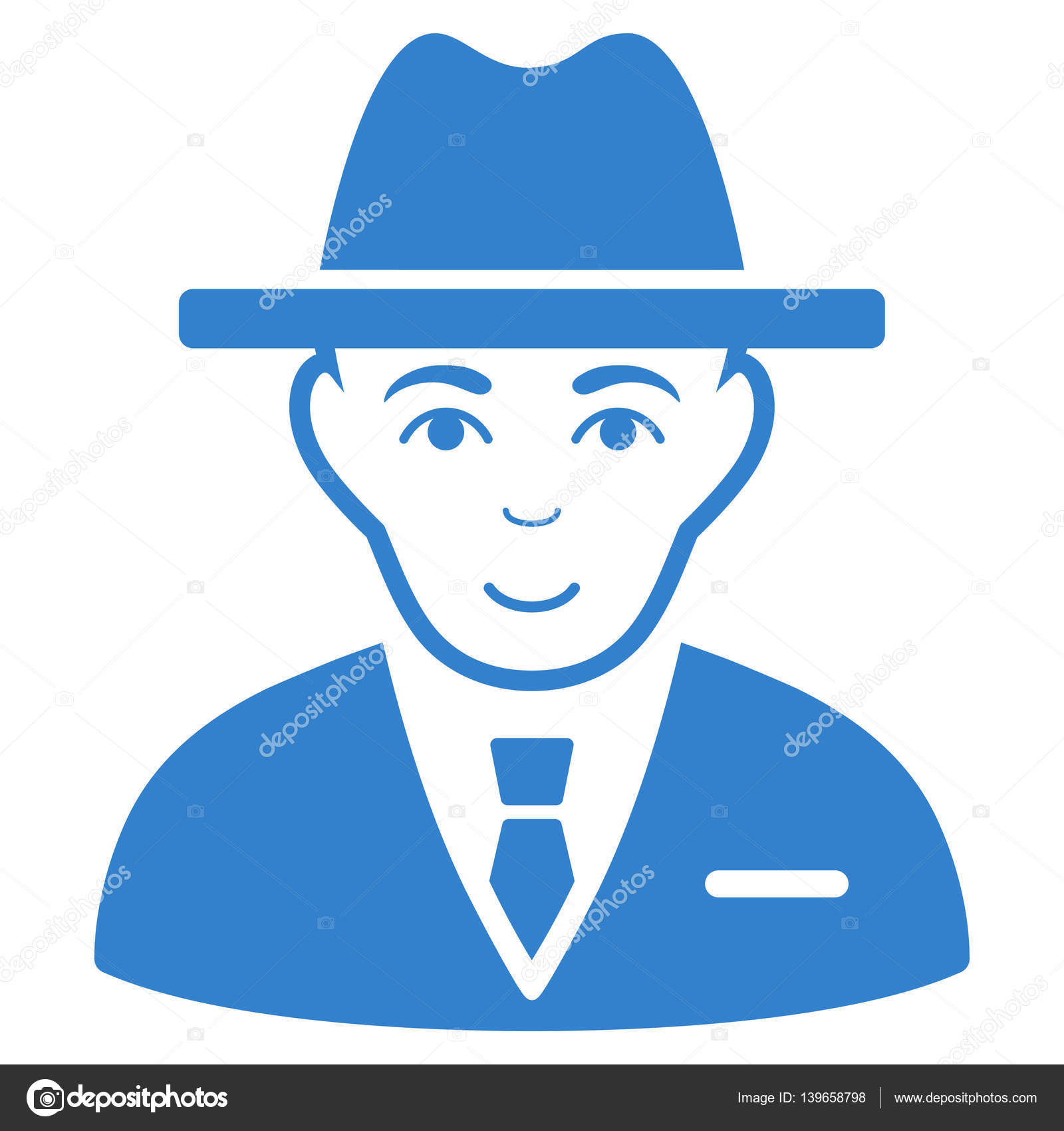 Agent Flat Vector Icon — Stock Vector © ahasoft #139658798