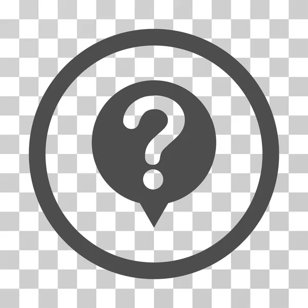 Status Query Rounded Vector Icon Stock Vector Image by ©ahasoft #139944136