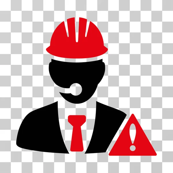 Industrial Emergency Operator Vector Icon — Stock Vector © ahasoft ...