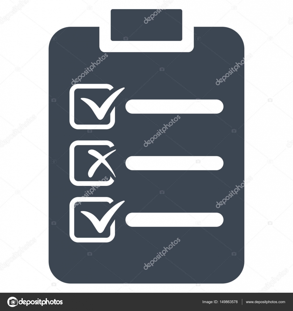 Check List Flat Vector Icon — Stock Vector © ahasoft #149863578 Check List Flat Vector Icon — Stock Vector © ahasoft #149863578