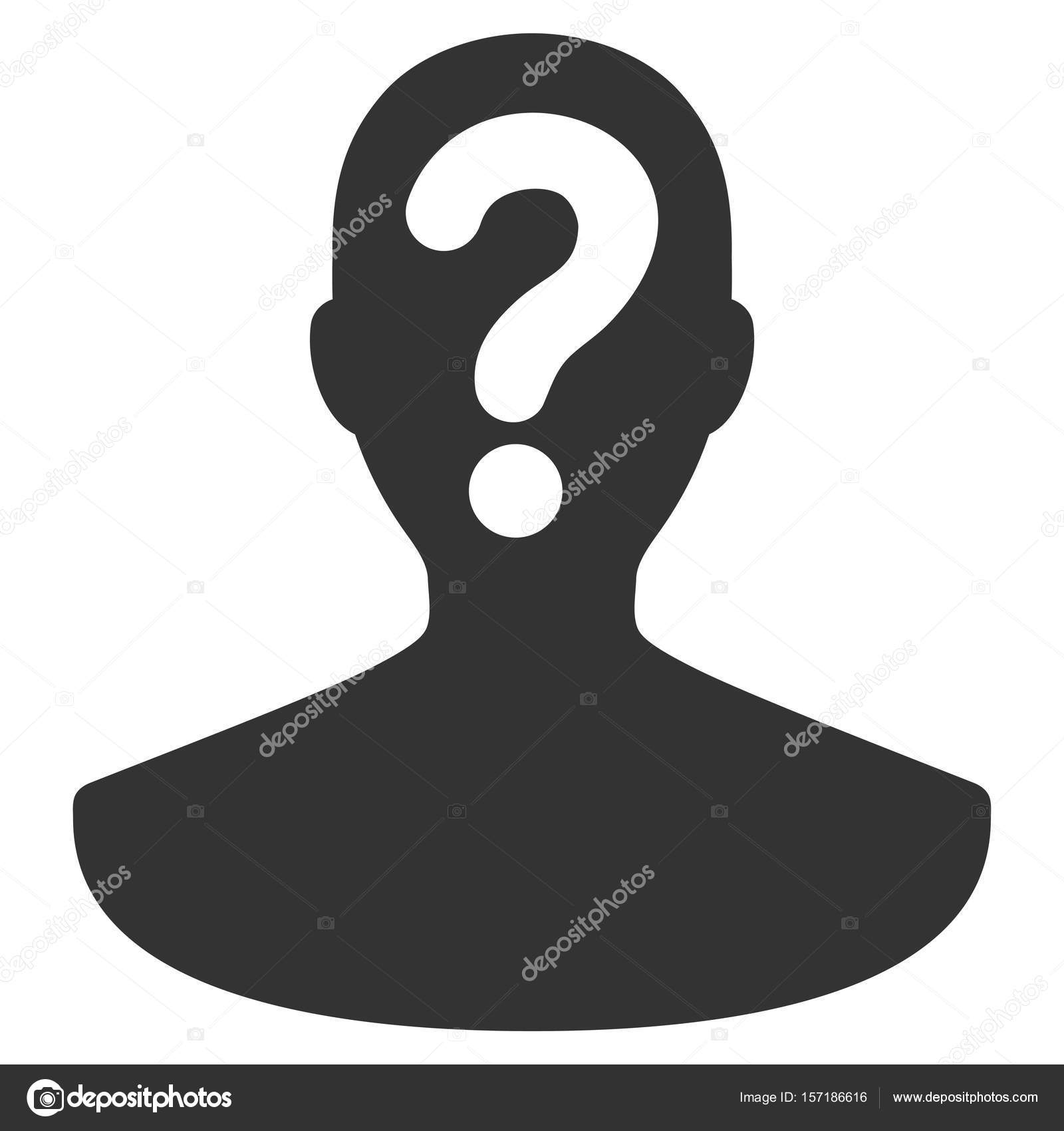 Icône vectorielle plate de personne inconnue Vecteur par ©ahasoft 157186616