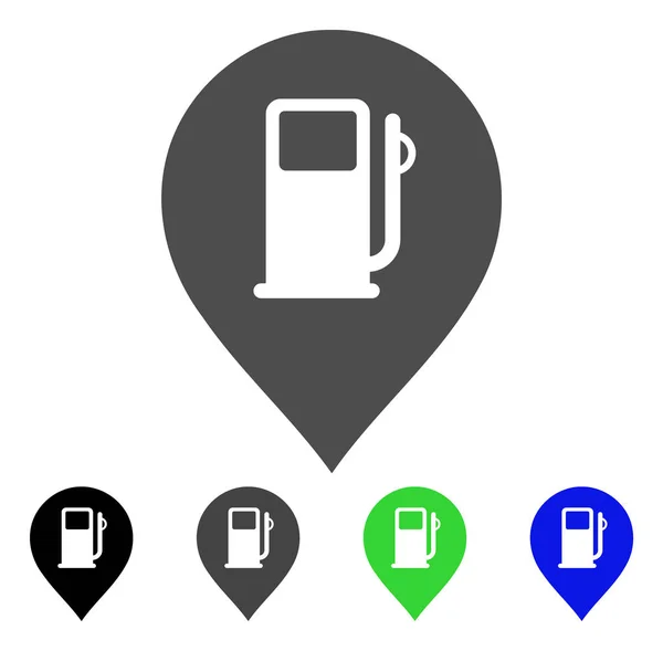 Fuel station map Stock-Vektorbilder | Depositphotos
