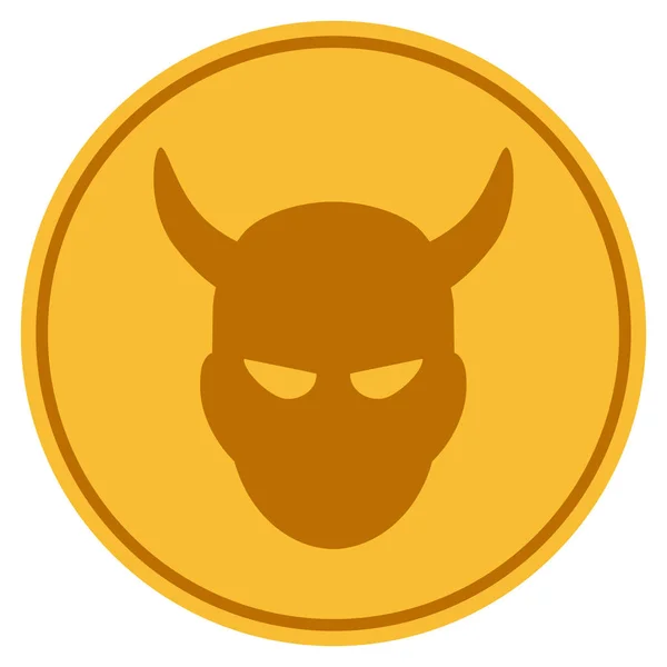 Demon Black Coin — Stock Vector © ahasoft #179646162