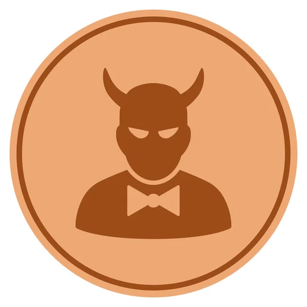 Demon Black Coin — Stock Vector © ahasoft #179646162