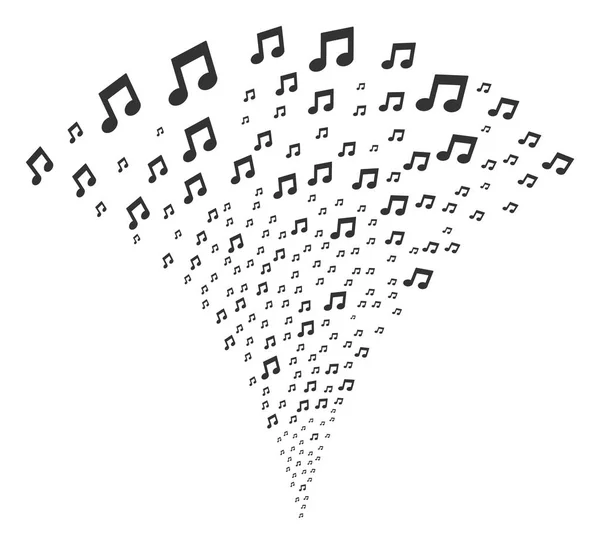55 Exploding music notes Vector Images, Exploding music notes ...