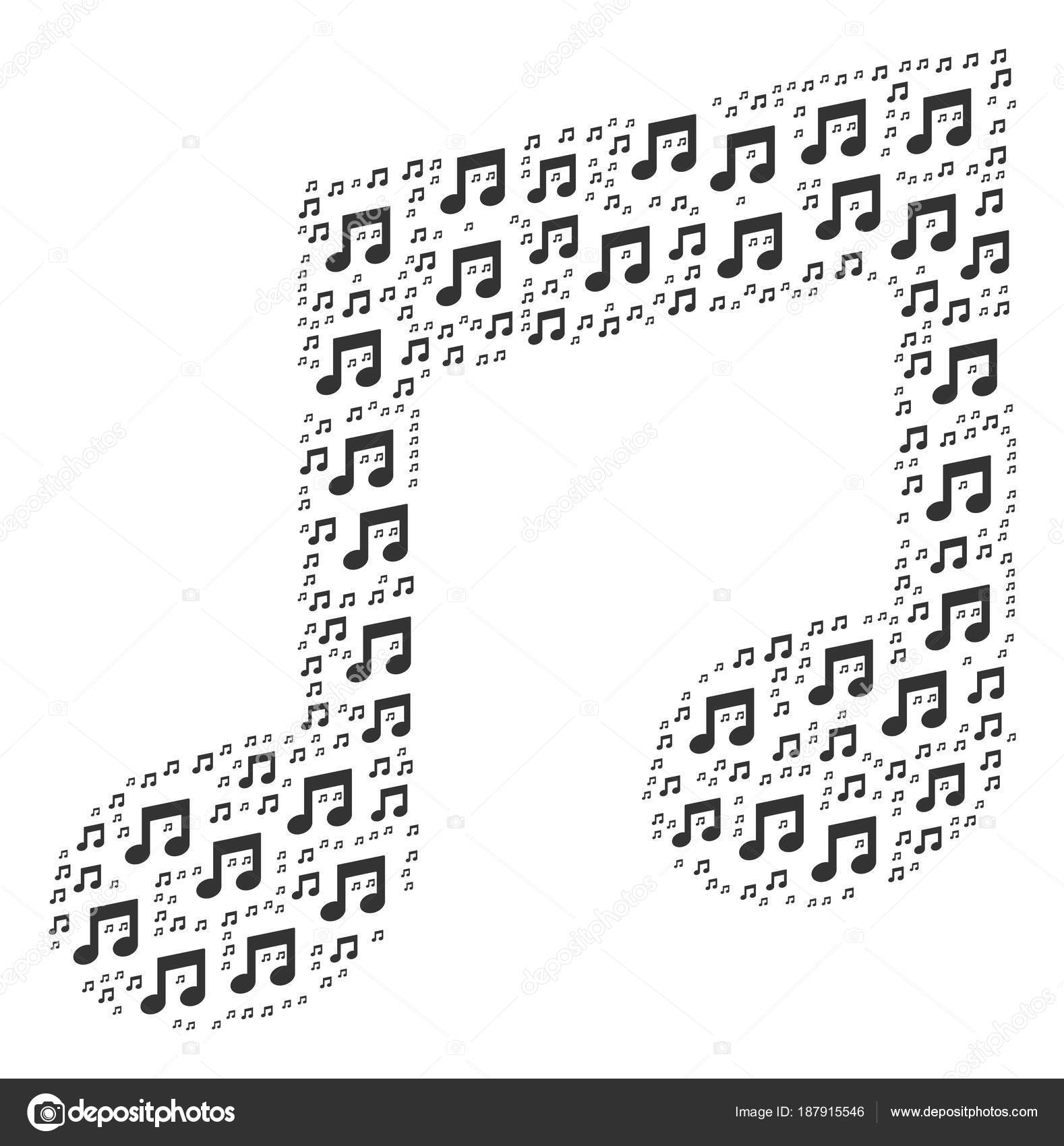 Music Notes Icon Figure — Stock Photo © ahasoft #187915546