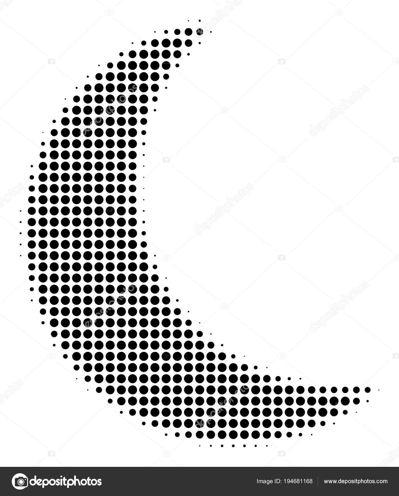 Black Pixel Moon Icon Stock Vector by ©ahasoft 194681168