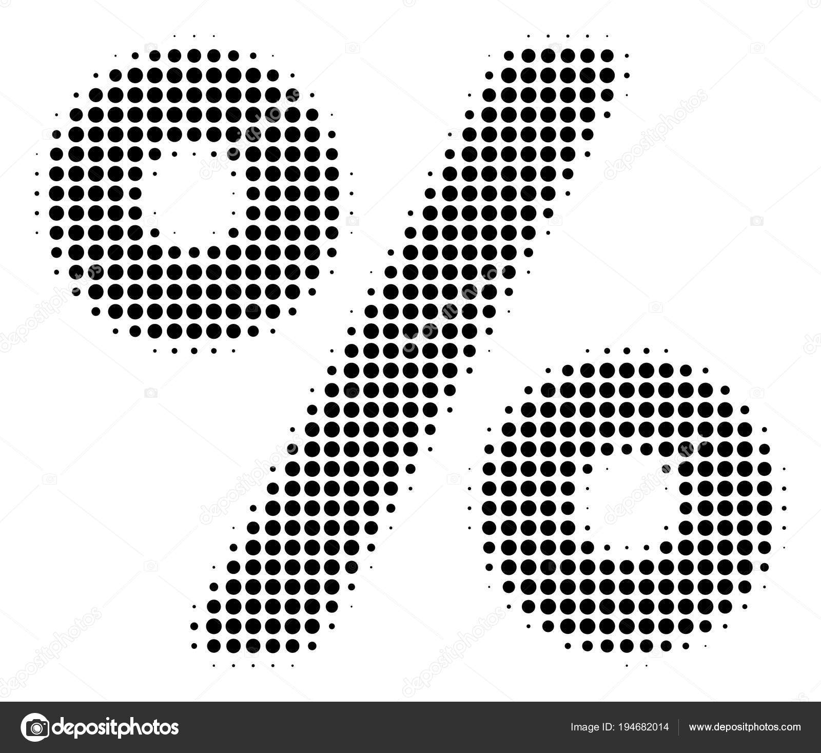 Black Dot Percent Icon Stock Vector by ©ahasoft 194682014