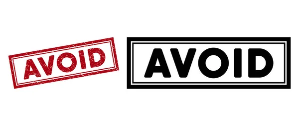 Avoid stamp Vector Images | Depositphotos