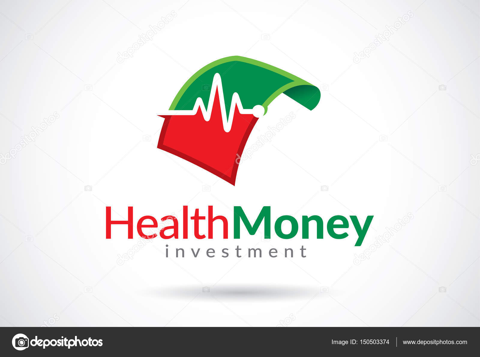 Health Money Logo Template Design Vector, Emblem, Design Concept ...