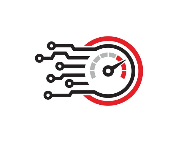 Speed Processor Logo Template Design Vector, Emblem, Design Concept ...