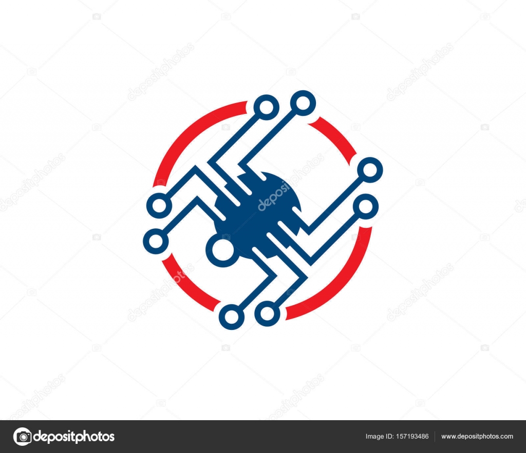 Spider Tech Logo Template Design Vector, Emblem, Design Concept ...