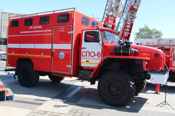 Russian fire truck – Stock Editorial Photo © tomatto #3461069