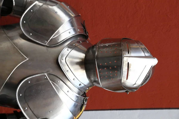 Knight armor / Body armor , designed to absorb and/or deflect slashing ...