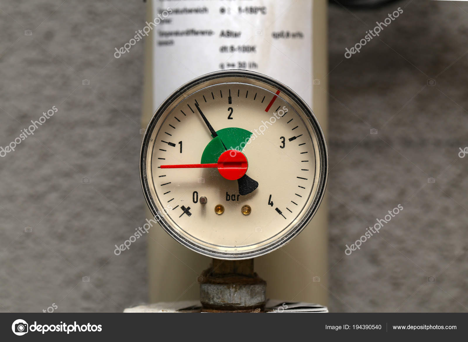 Pressure Sensor System Stock Photo by ©Malleo 194390540
