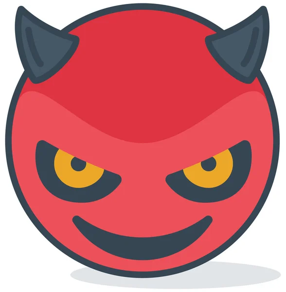 Devil Smiley Face Clip Art