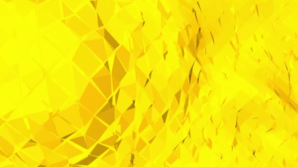 Yellow low poly background oscillating. Abstract low poly surface as ...