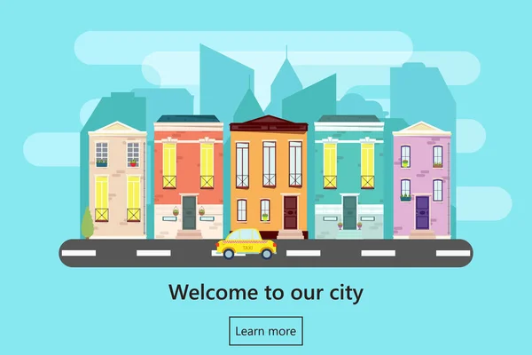 City, Urban landscape — Stock Vector © TopVectors #67046419