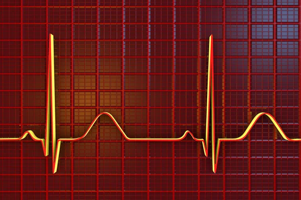Electrocardiogram, ECG background — Stock Photo © katerynakon #154427738