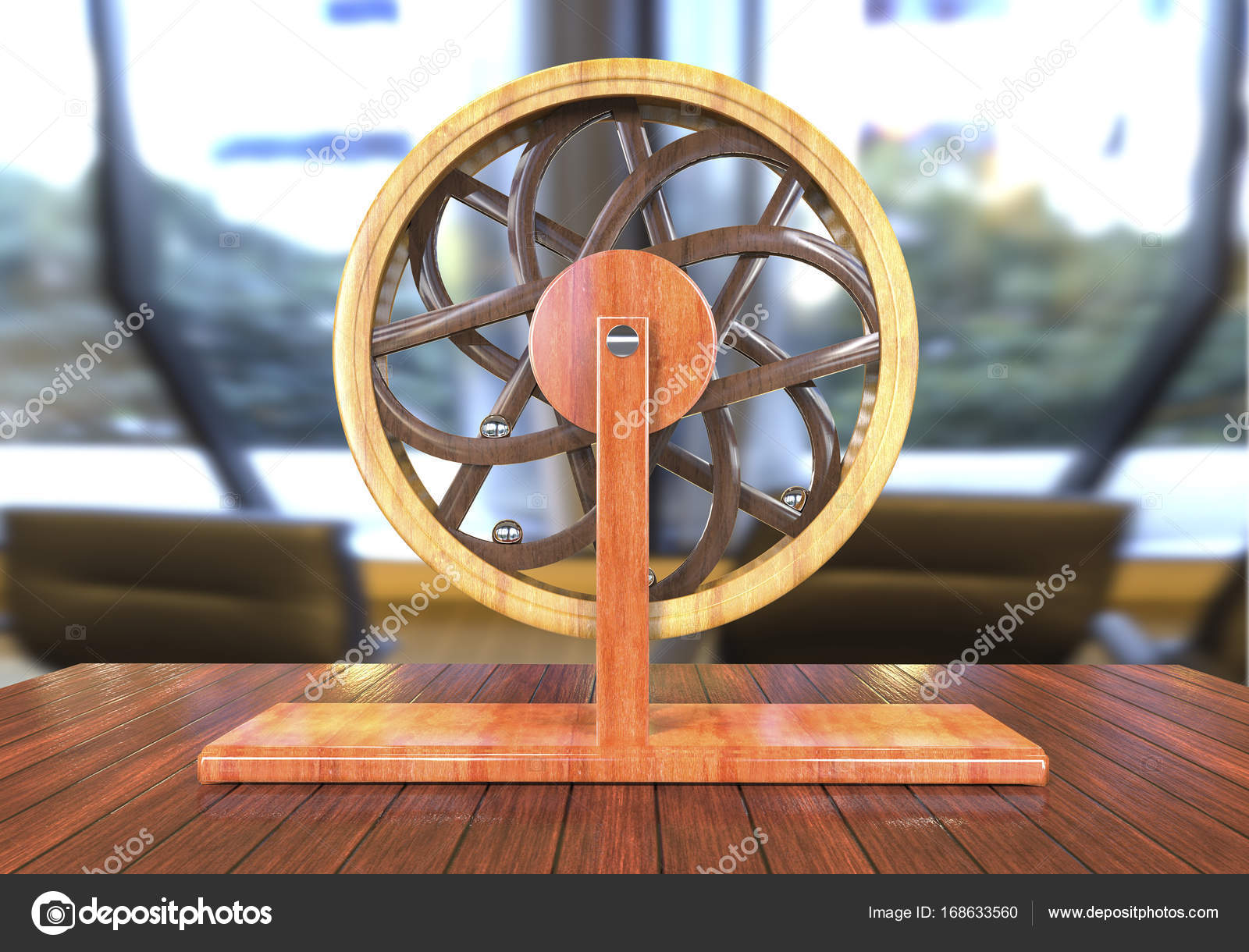 Perpetual motion machine Stock Photo by ©katerynakon 168633560