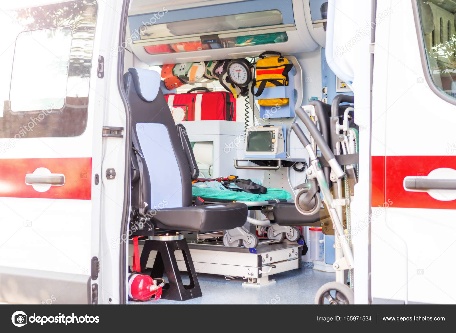Ambulance Inside View