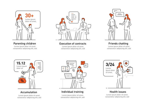 Man various life issues and affairs. Family, relationships, convenience ...