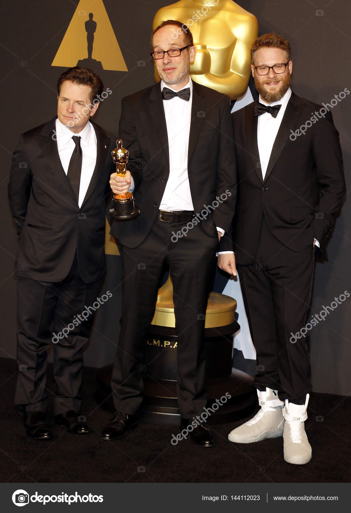 John Gilbert, Seth Rogen and Michael J. Fox – Stock Editorial Photo ...