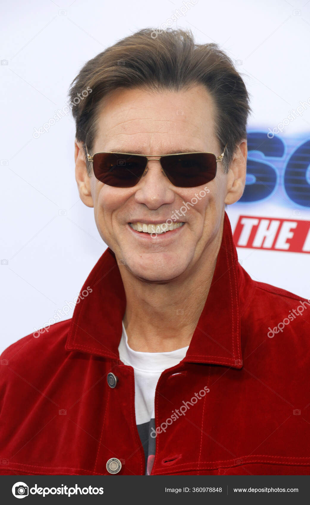 Actor Jim Carrey Los Angeles Premiere Sonic Hedgehog Held Paramount