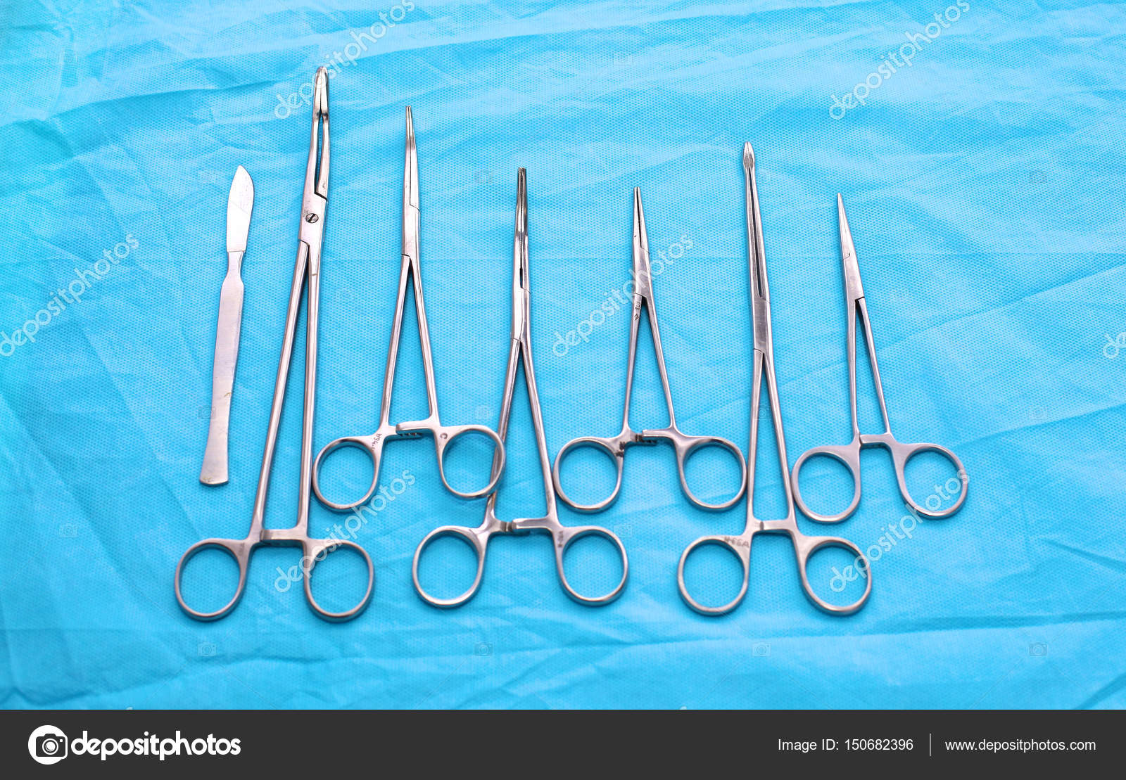 Surgical instruments and tools including scalpels, forceps and tweezers ...