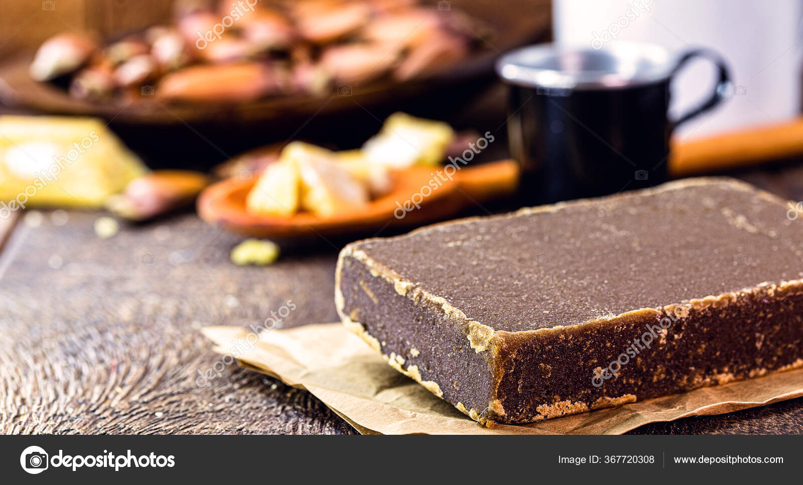 Sweet Made Sugar Cane Molasses Brown Sugar Made Home Artisanal — Stock ...