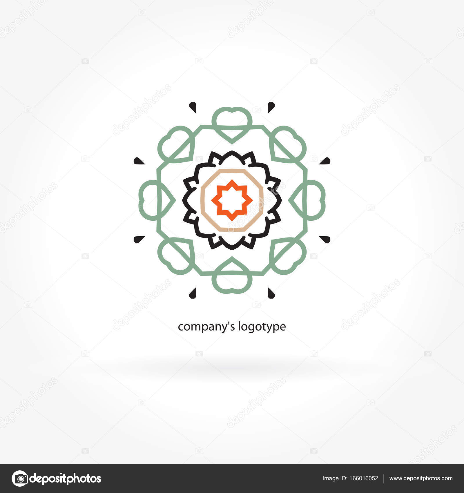 Vintage beautiful circular logo Stock Vector by ©wewhitelist 166016052