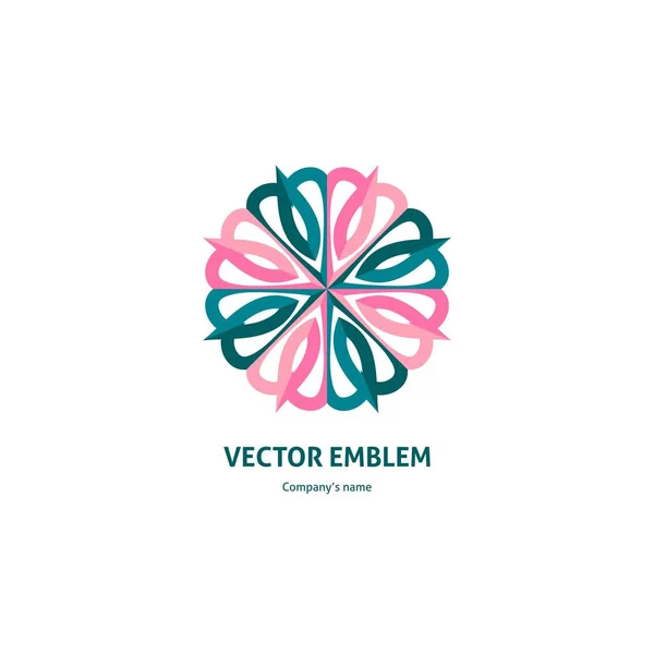 Vintage beautiful circular logo Stock Vector by ©wewhitelist 166035826