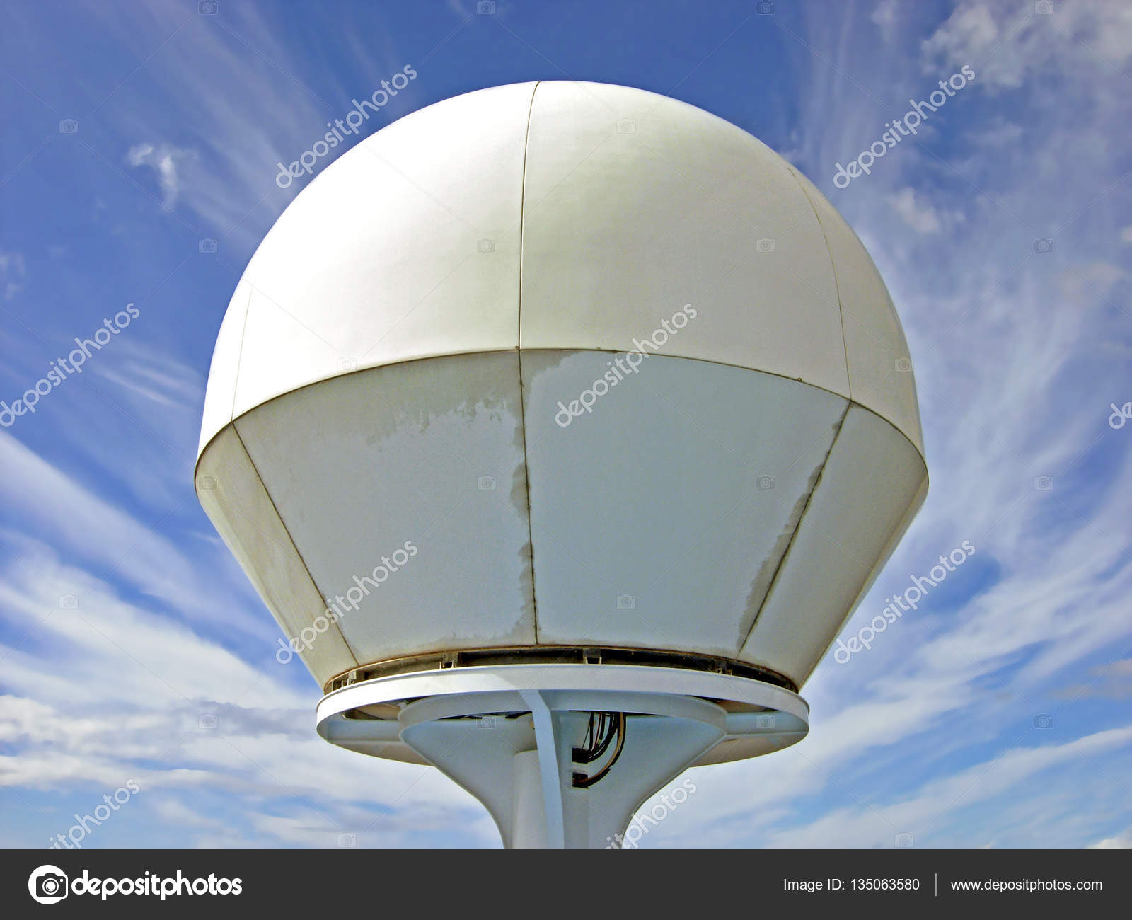 Radome on a ship — Stock Photo © balipadma #135063580