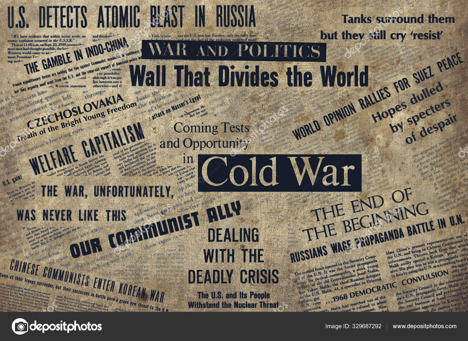 End Of Cold War Newspaper