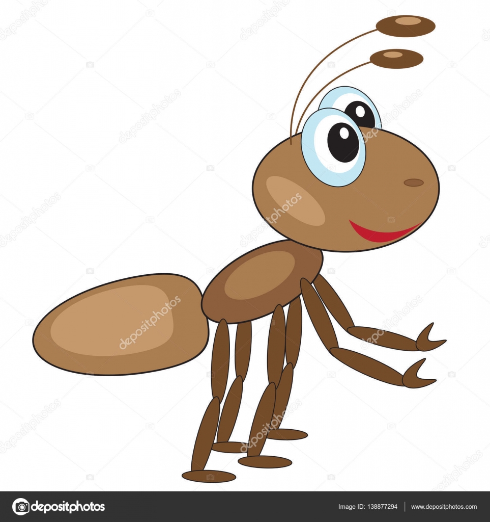 Funny surprised ant Stock Vector by ©leonbul 138877294