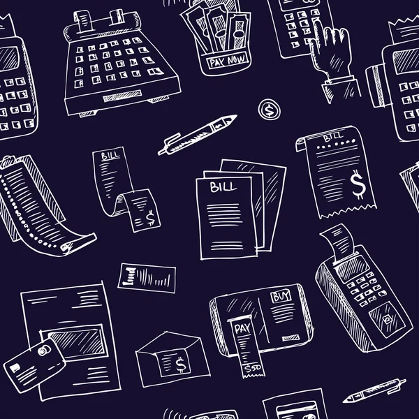 Invoice doodle Vector Art Stock Images | Depositphotos