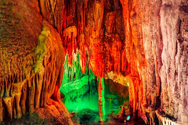 Furong Cave in Wulong Karst National Geology Park, China — Stock Photo ...