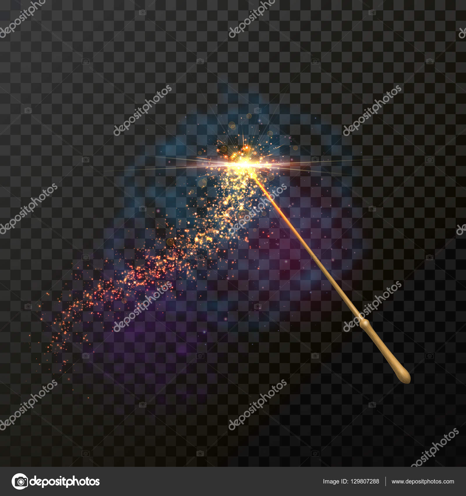 Magic Sparkles Background