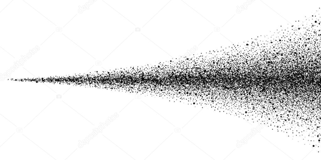Vector black soil spray dust texture. Sprayer — Stock Vector © ronedale ...
