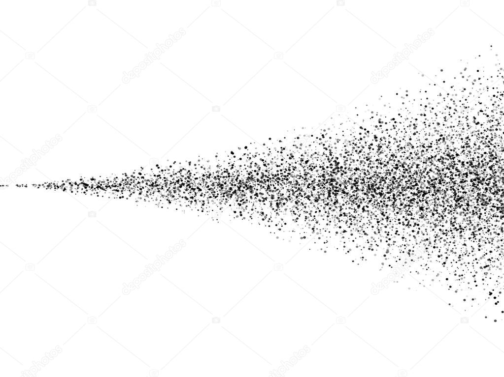 Vector black soil spray dust texture. Sprayer Stock Vector by ©ronedale ...