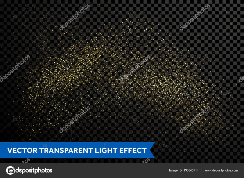 Vector particles golden dust, shimmering glitter texture Stock Vector ...