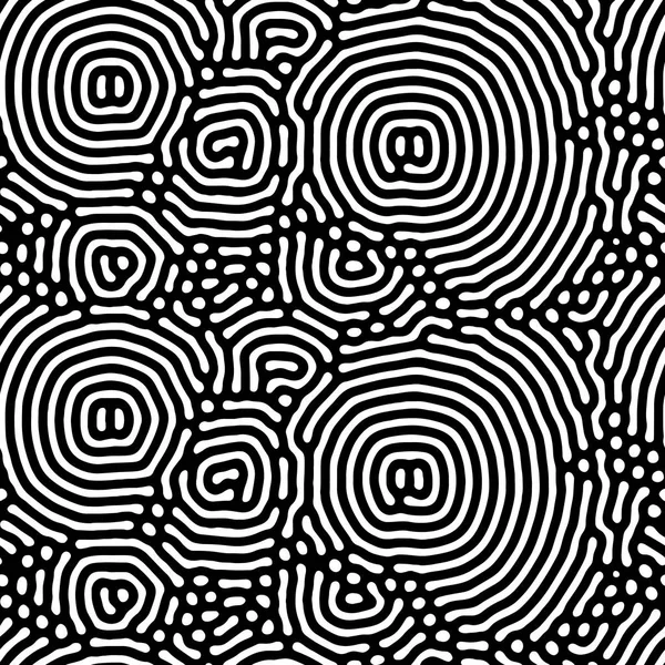 Abstract background of vector organic irregular lines and dots pattern ...